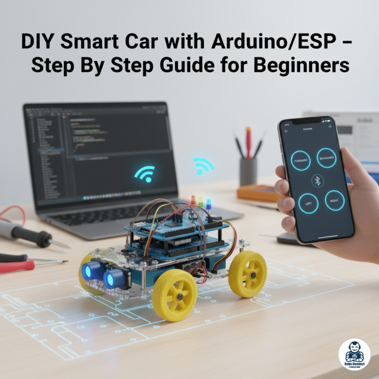 DIY Smart Car with Arduino/ESP (Step‑By‑Step Guide for Beginners ...